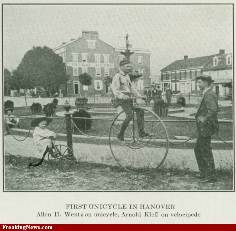 Post your Vintage Uni Pics & Videos - General - Unicyclist.com